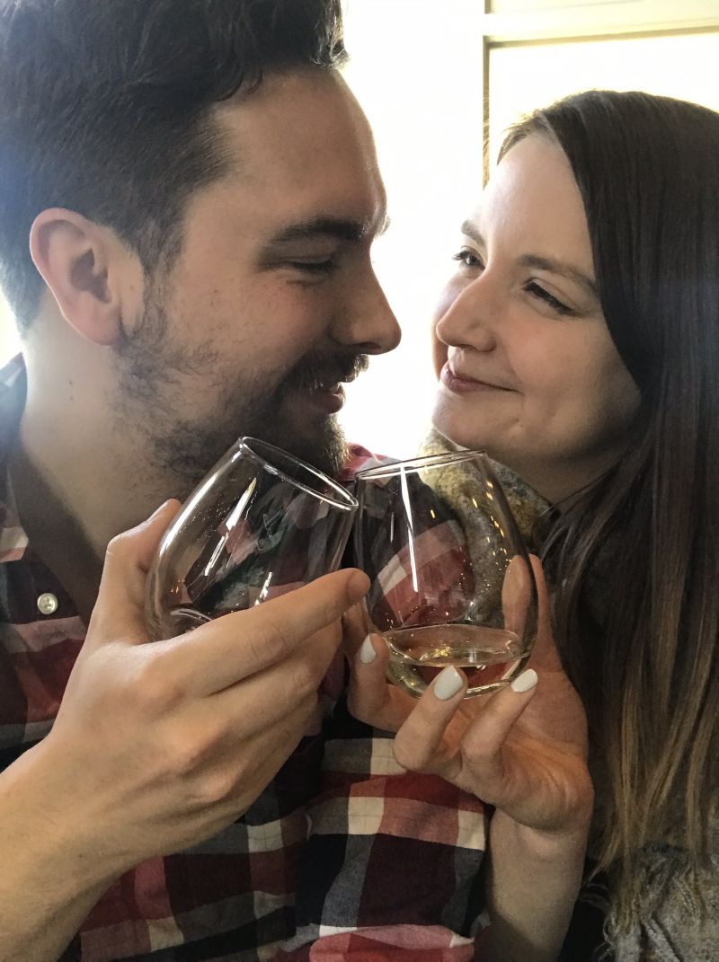 Christina Lepri-stringer & Jake Lepri-stringer Exchanging Vows gift ...
